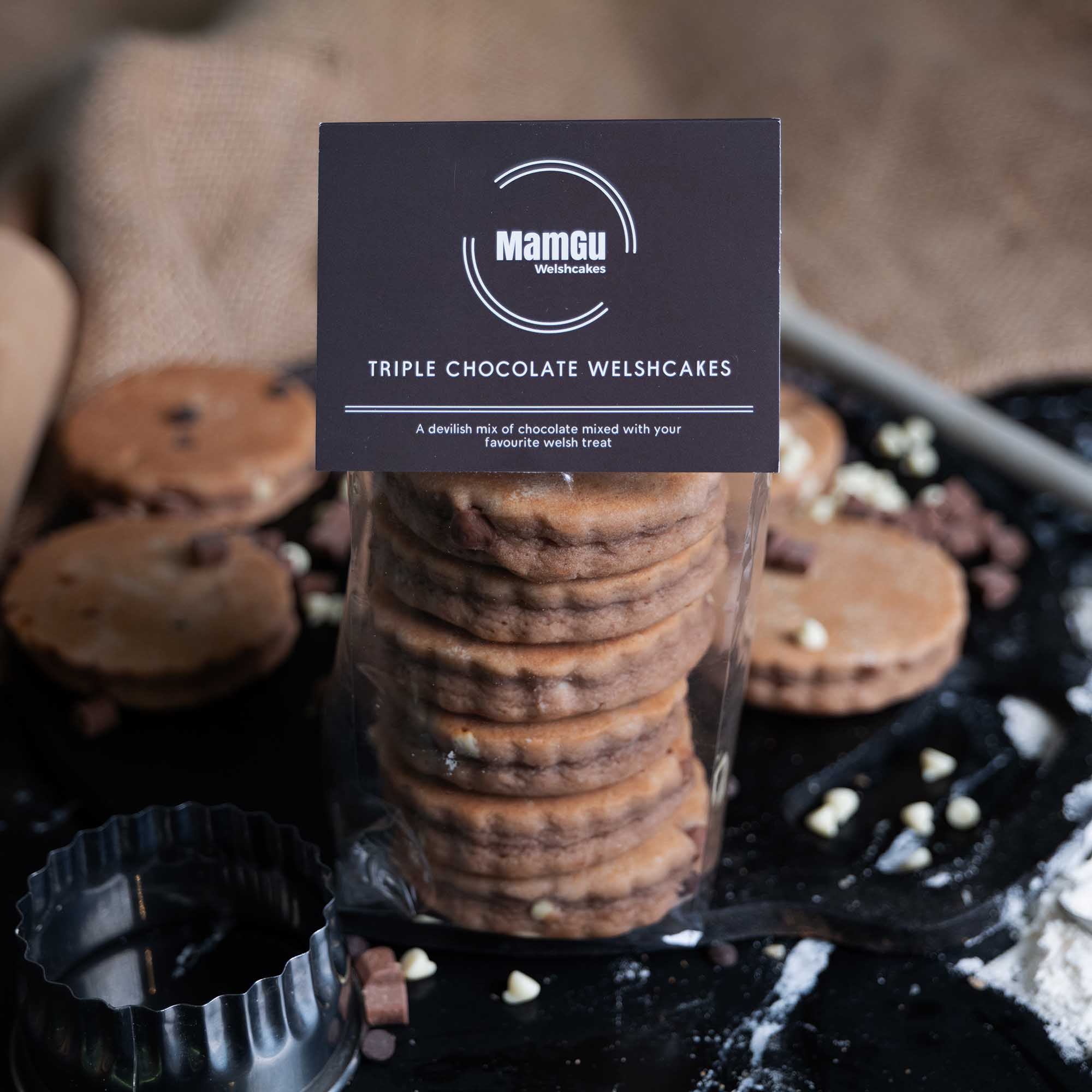 Triple Chocolate Welsh Cakes – MamguWelshcakes