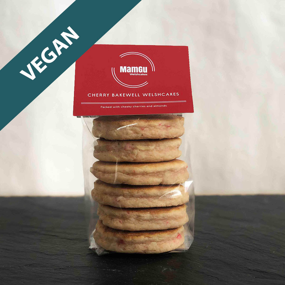 Vegan Cherry Bakewell Welsh Cakes – MamguWelshcakes
